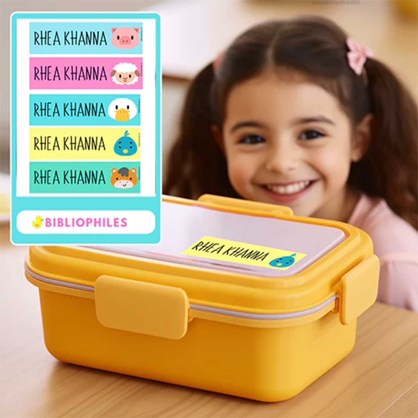 Buy Personalized Farm Animals Waterproof Stickers | Set of 40 Online On ...