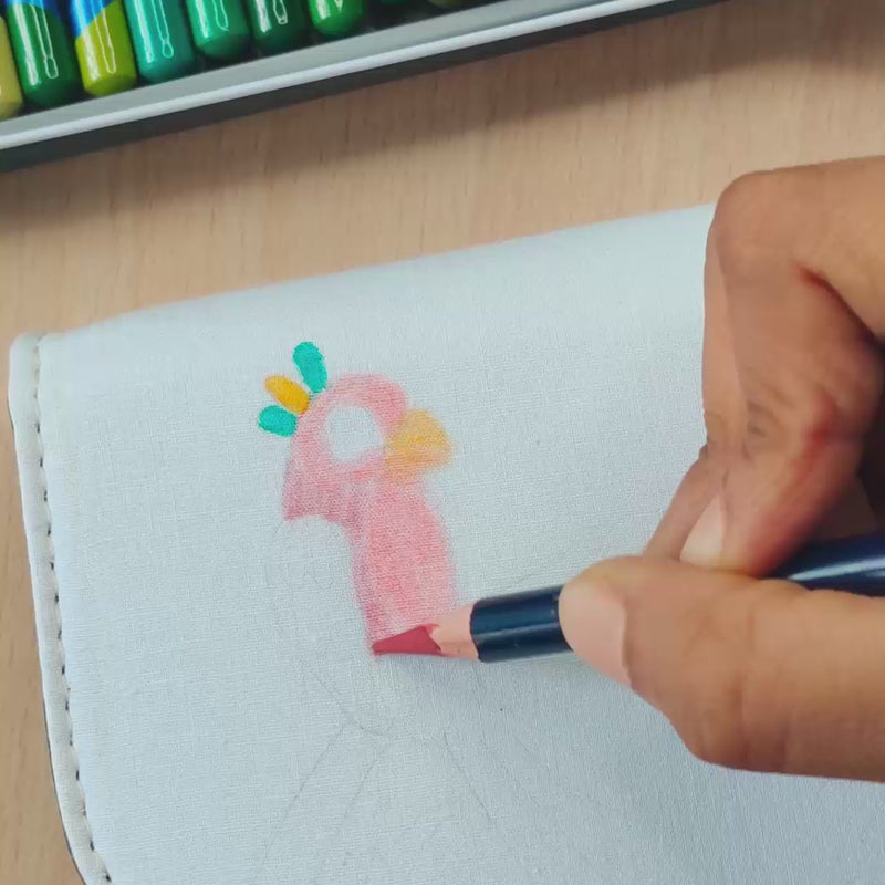 Ready To Paint Sling in Black Faux Leather – Zwende