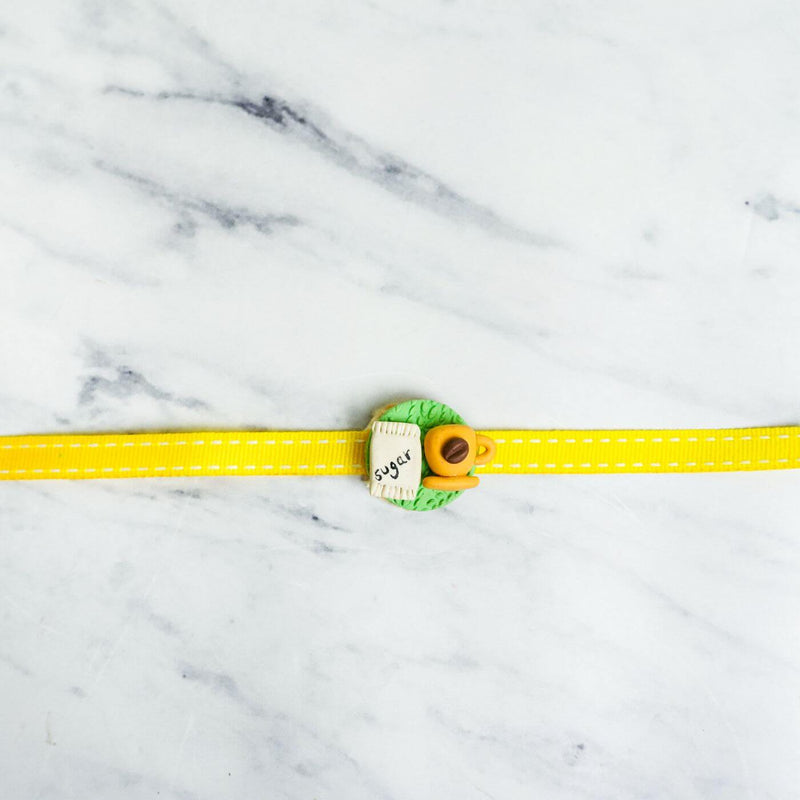 Handmade Porcelain Clay Themed Rakhi – Zwende