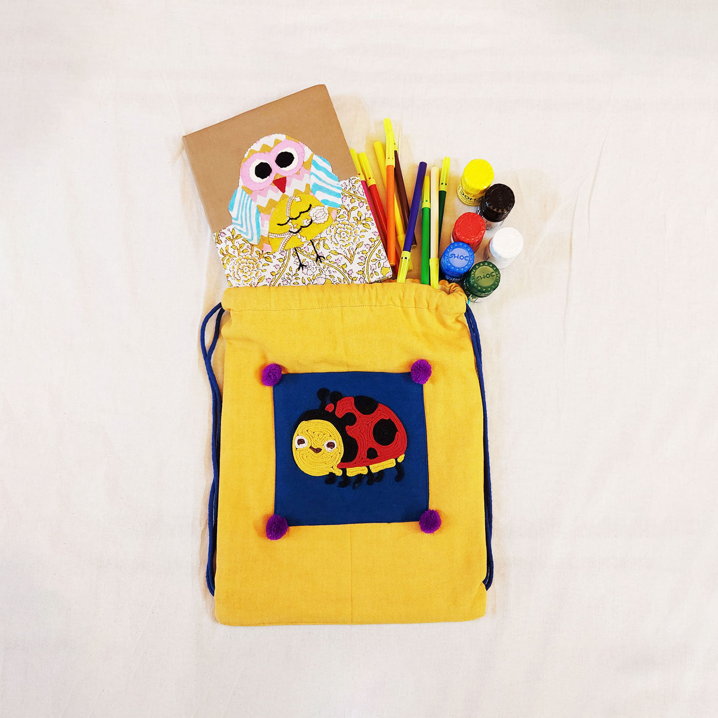 Embroidered Kid's Animal Theme Backpack for School & Trips – Zwende