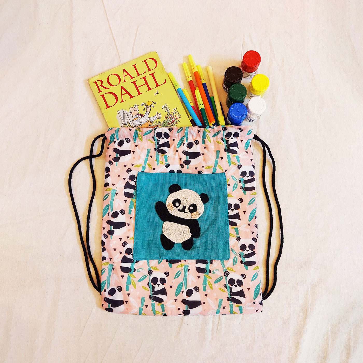 Buy Embroidered Kid's Animal Theme Backpack for School & Trips Online ...