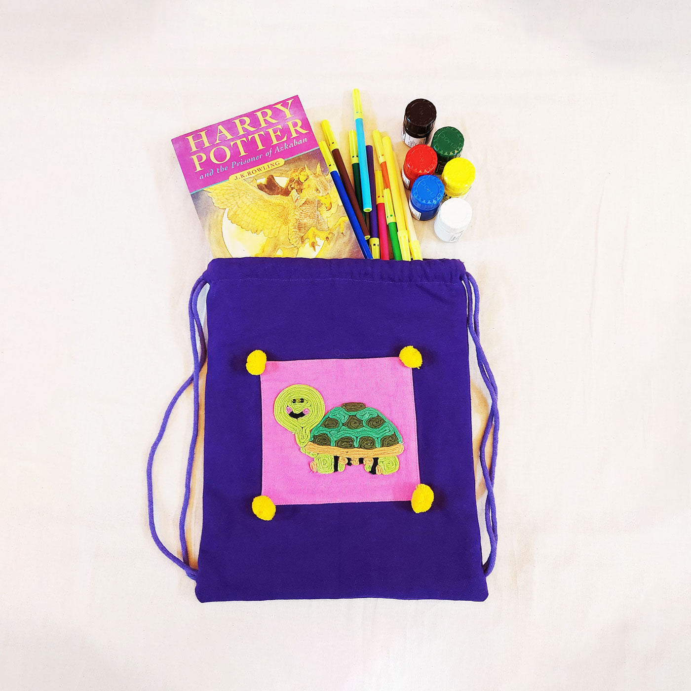 Buy Embroidered Kid's Animal Theme Backpack for School & Trips Online ...