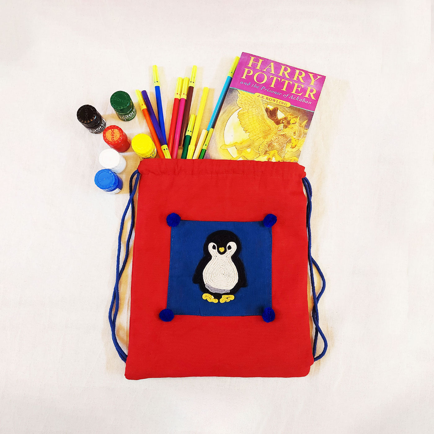 Buy Embroidered Kid's Animal Theme Backpack for School & Trips Online ...