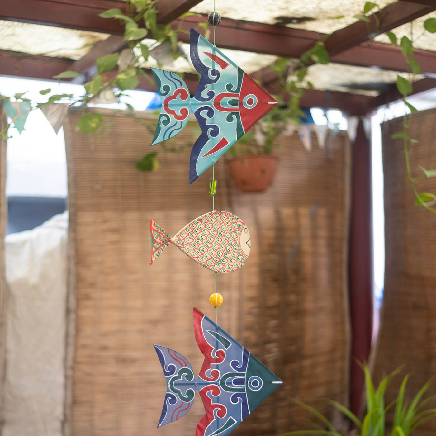 Buy Colorful Fish Hangings Online On Zwende