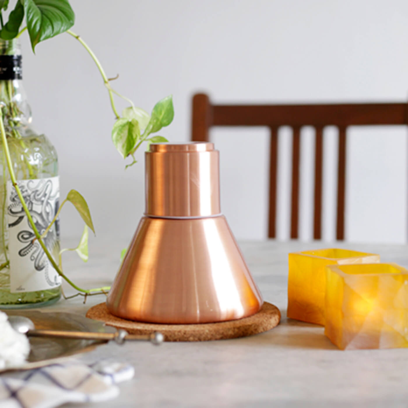 Buy Stout Copper Water Carafe Online On Zwende