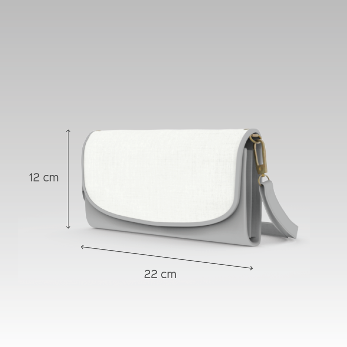 Ready To Paint Sling in Black Faux Leather – Zwende