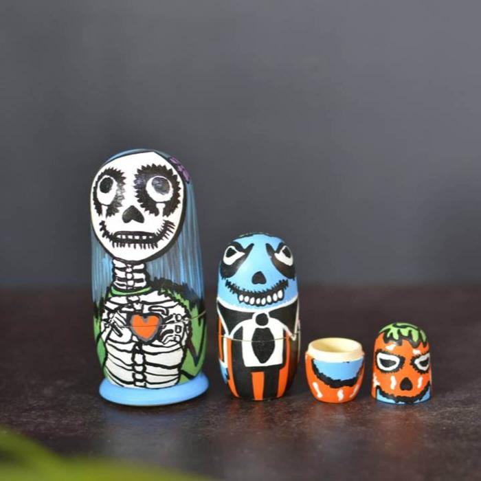 Scary Halloween Family Nesting Dolls – Zwende