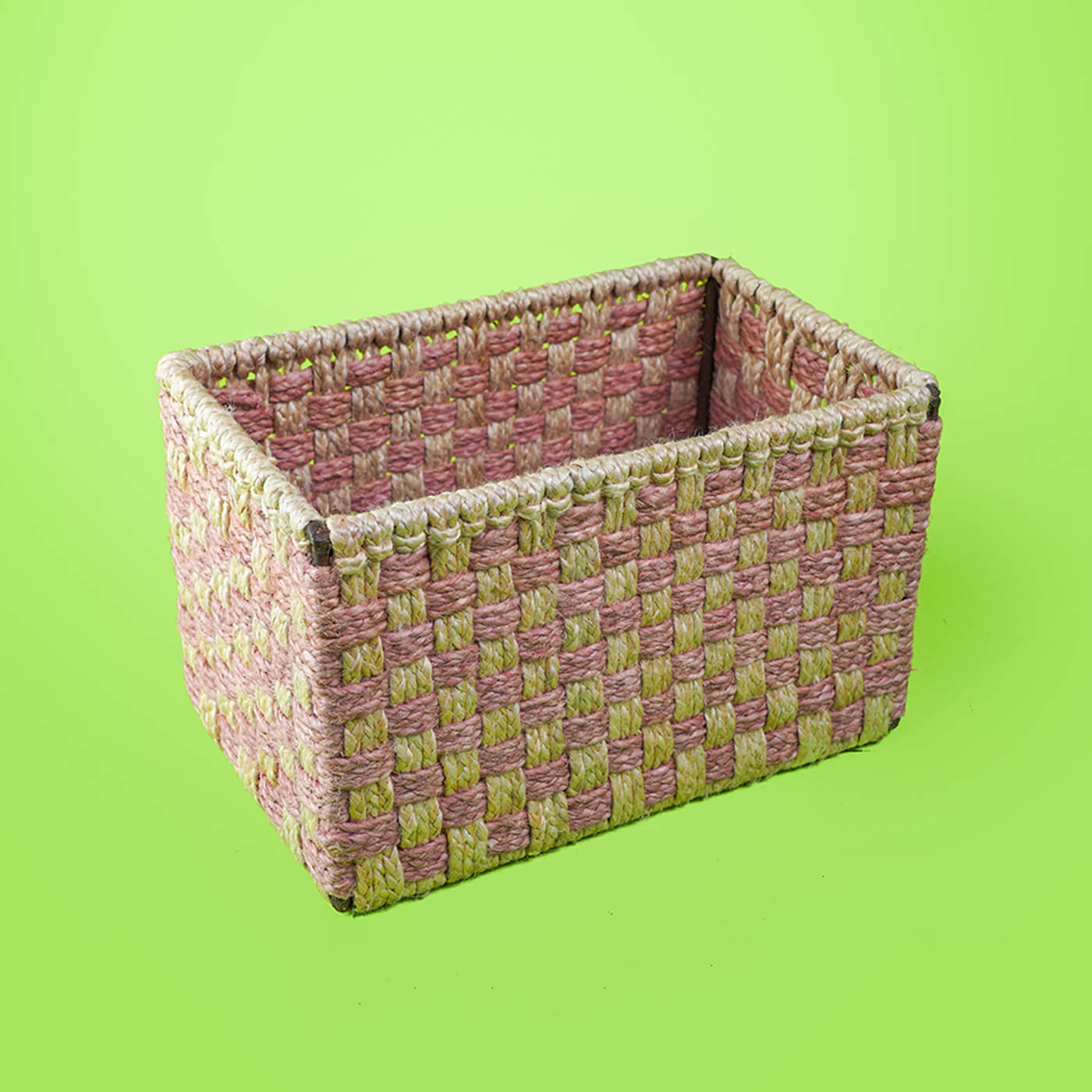 Buy Handwoven Jute Storage Box Online On Zwende