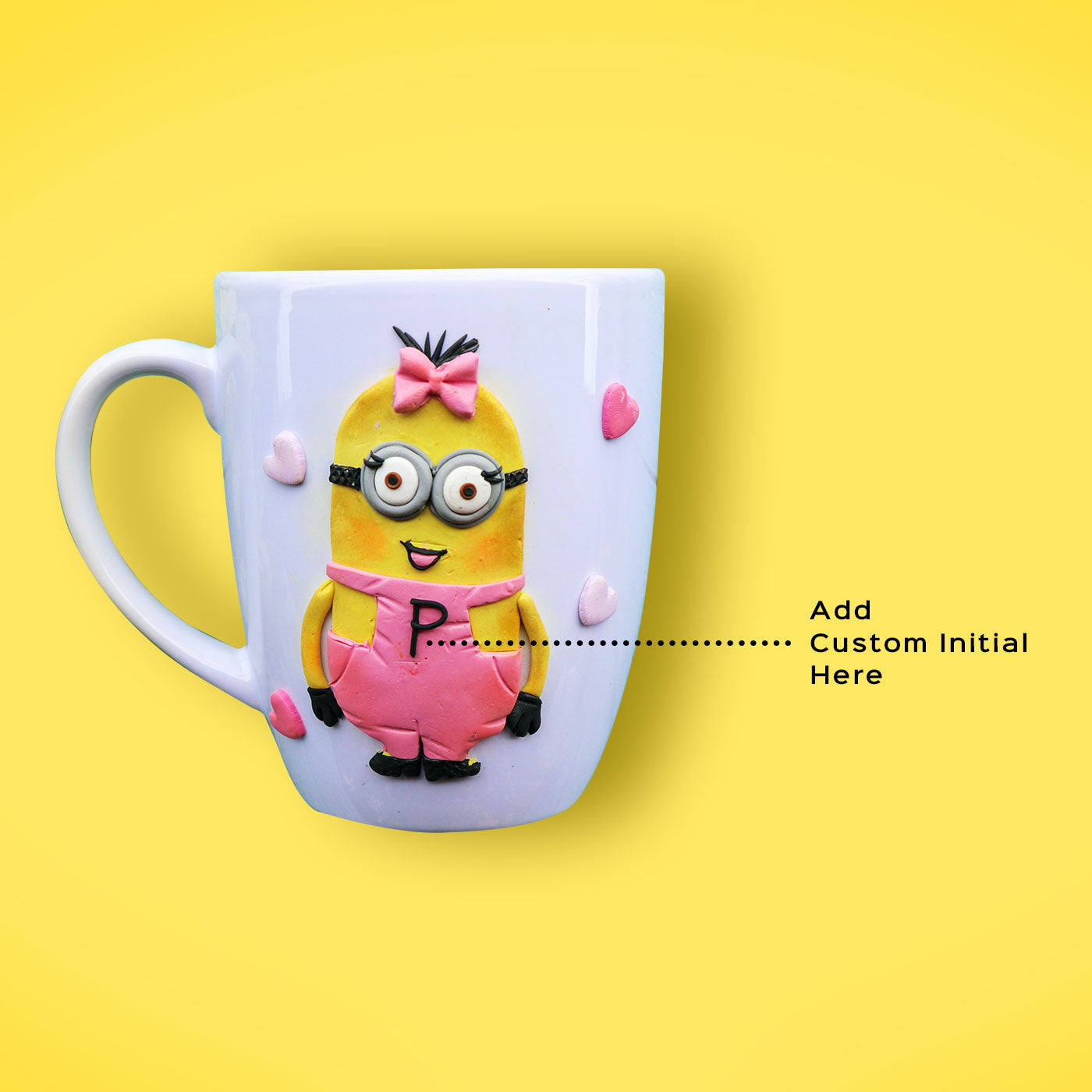 Buy Personalised Minion Ceramic and Clay Mug - Girl Online On Zwende