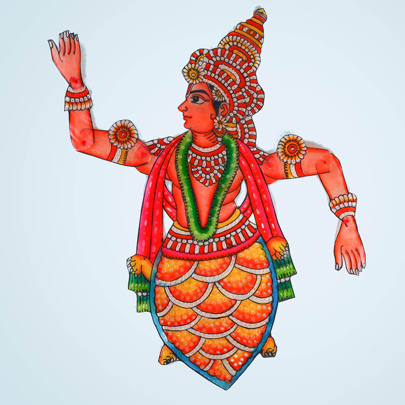 Buy Dasavatharam Leather Puppet - Kurma Online On Zwende