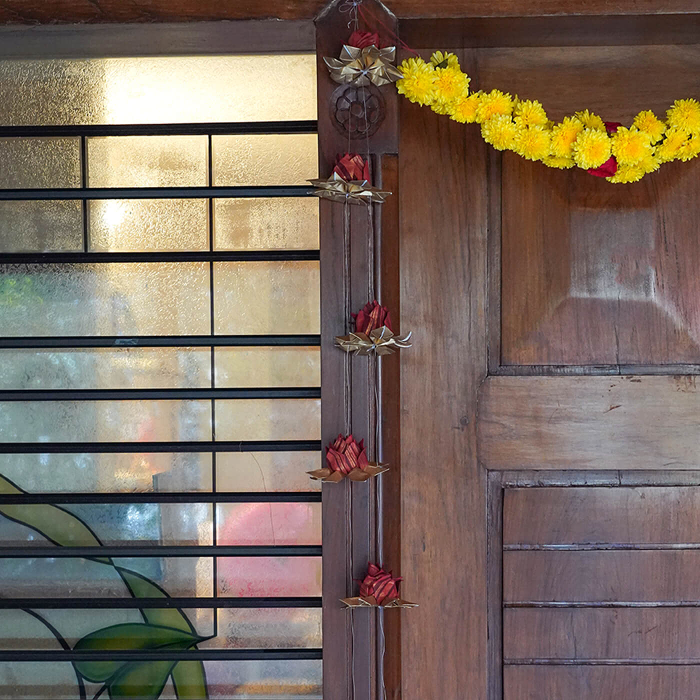 Buy Handmade Origami Flowers Hangings Online On Zwende