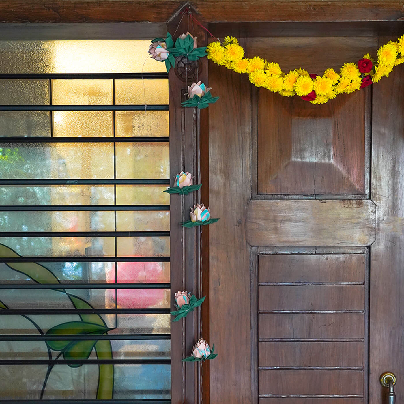 Buy Handmade Origami Flowers Hangings Online On Zwende