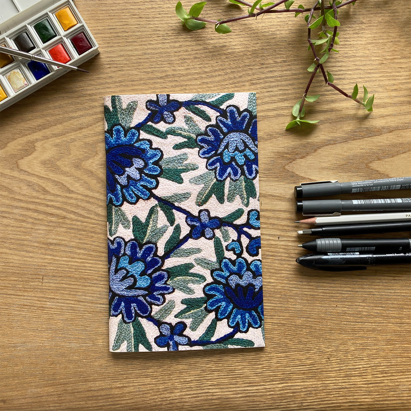 Buy Kashida Art Notebook with Printed Cover Online On Zwende