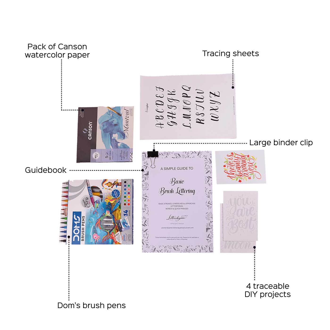 DIY Brush Lettering Kit – Zwende