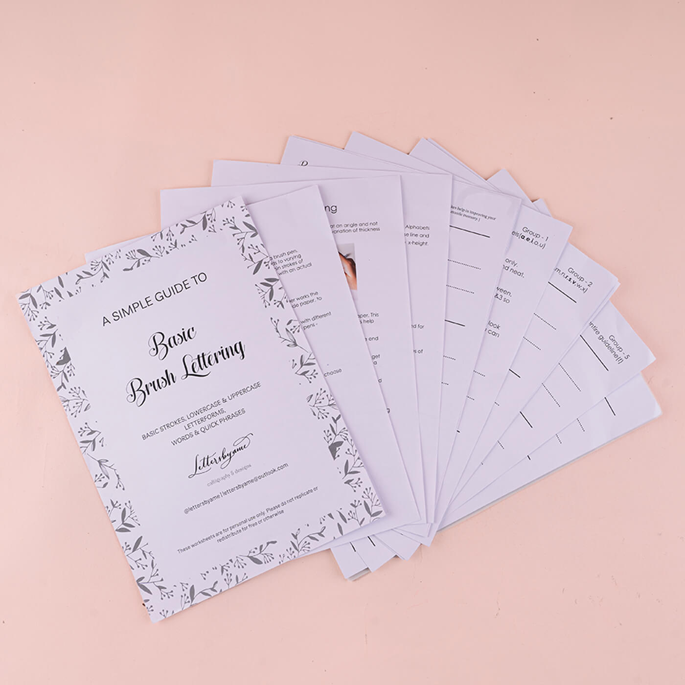 DIY Brush Lettering Kit – Zwende