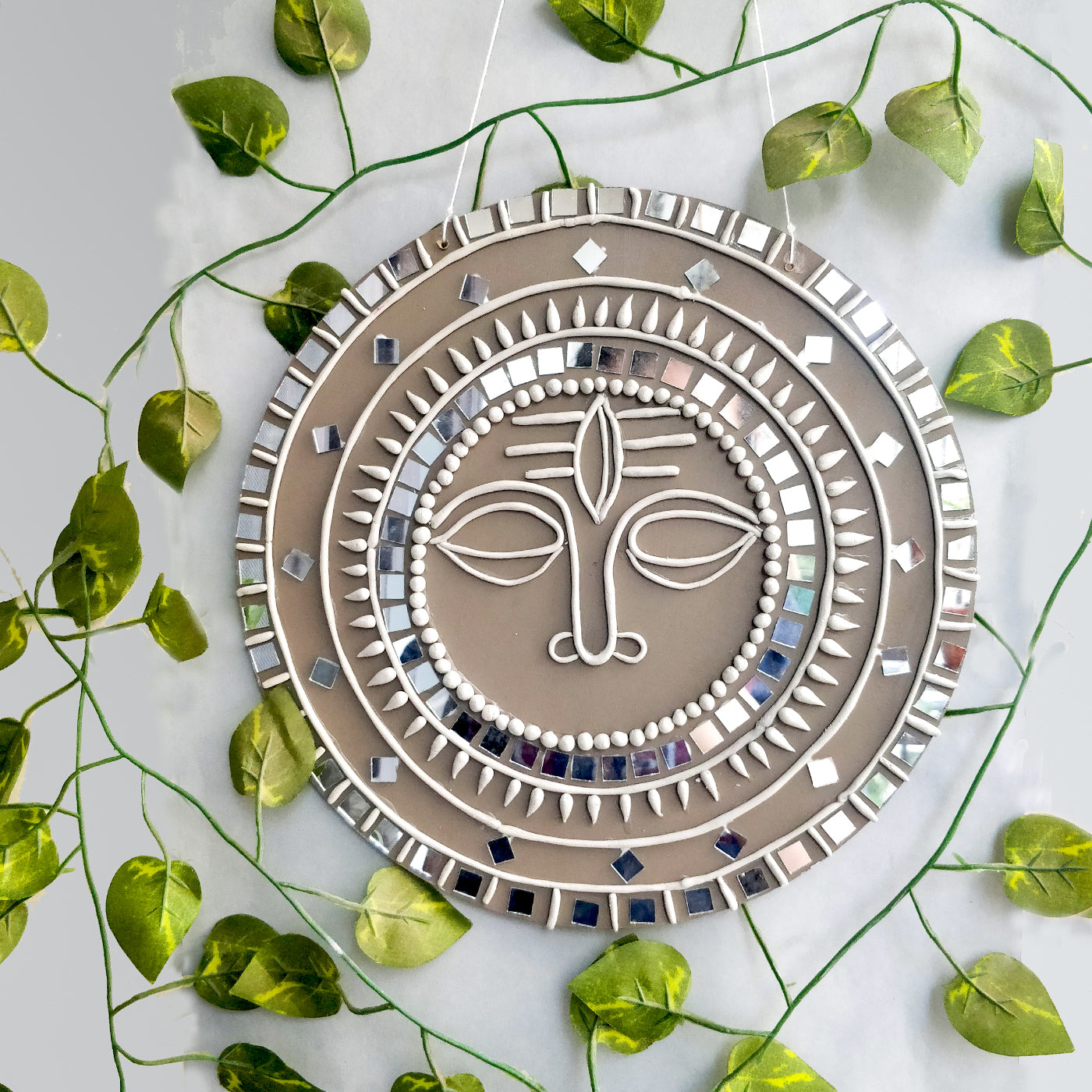 Buy Lippan Shiva Mirror Art Wall Decor Online On Zwende