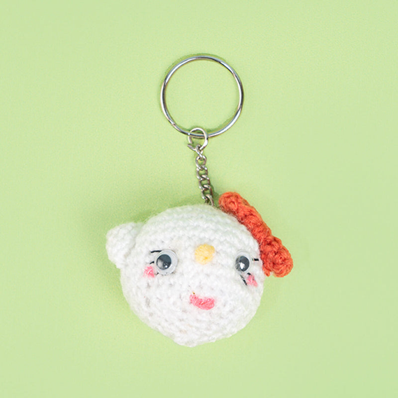 Handmade Crochet Hello Kitty Keychain – Zwende