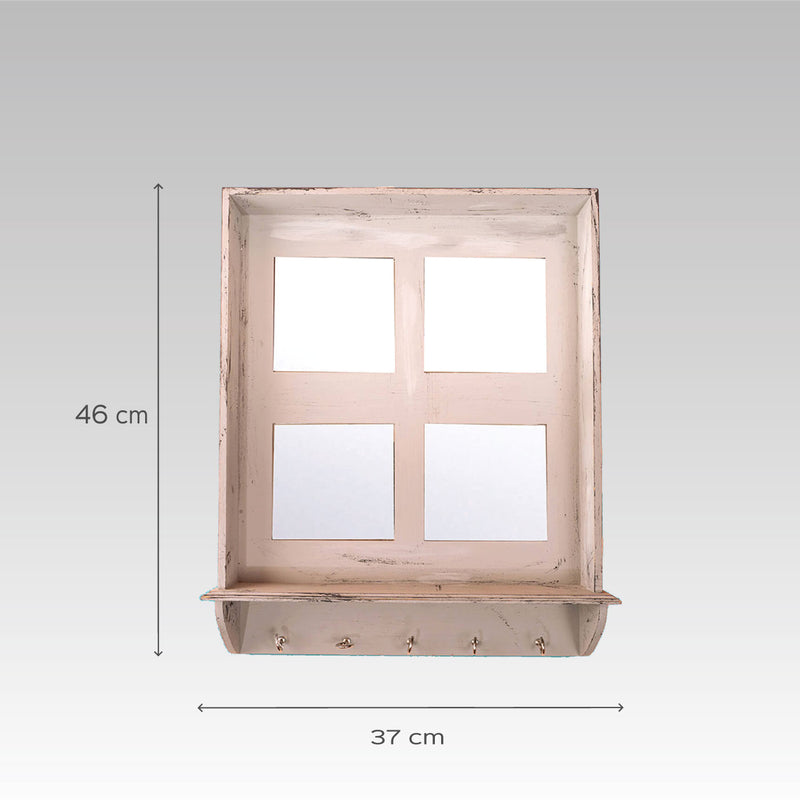 Mirror Key Holder (With 4 Mirrors) – Zwende