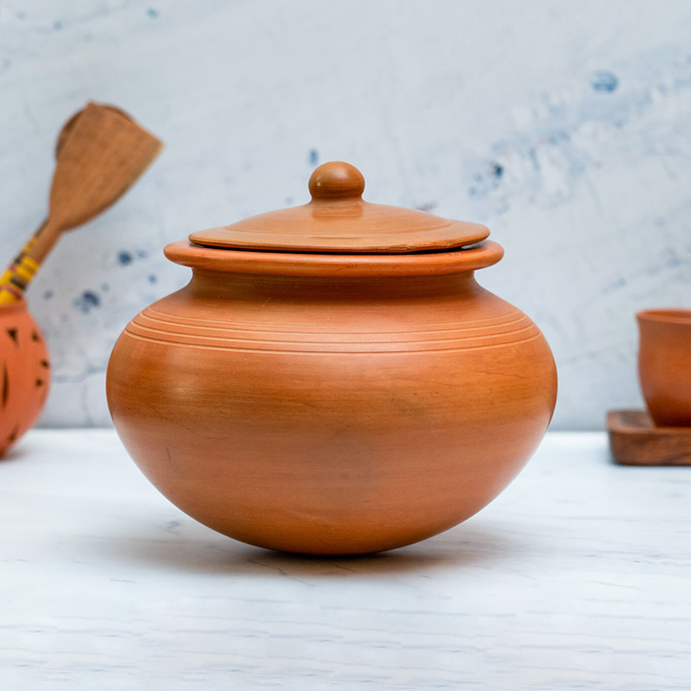 Buy Handmade Terracotta Biryani Handi Online On Zwende