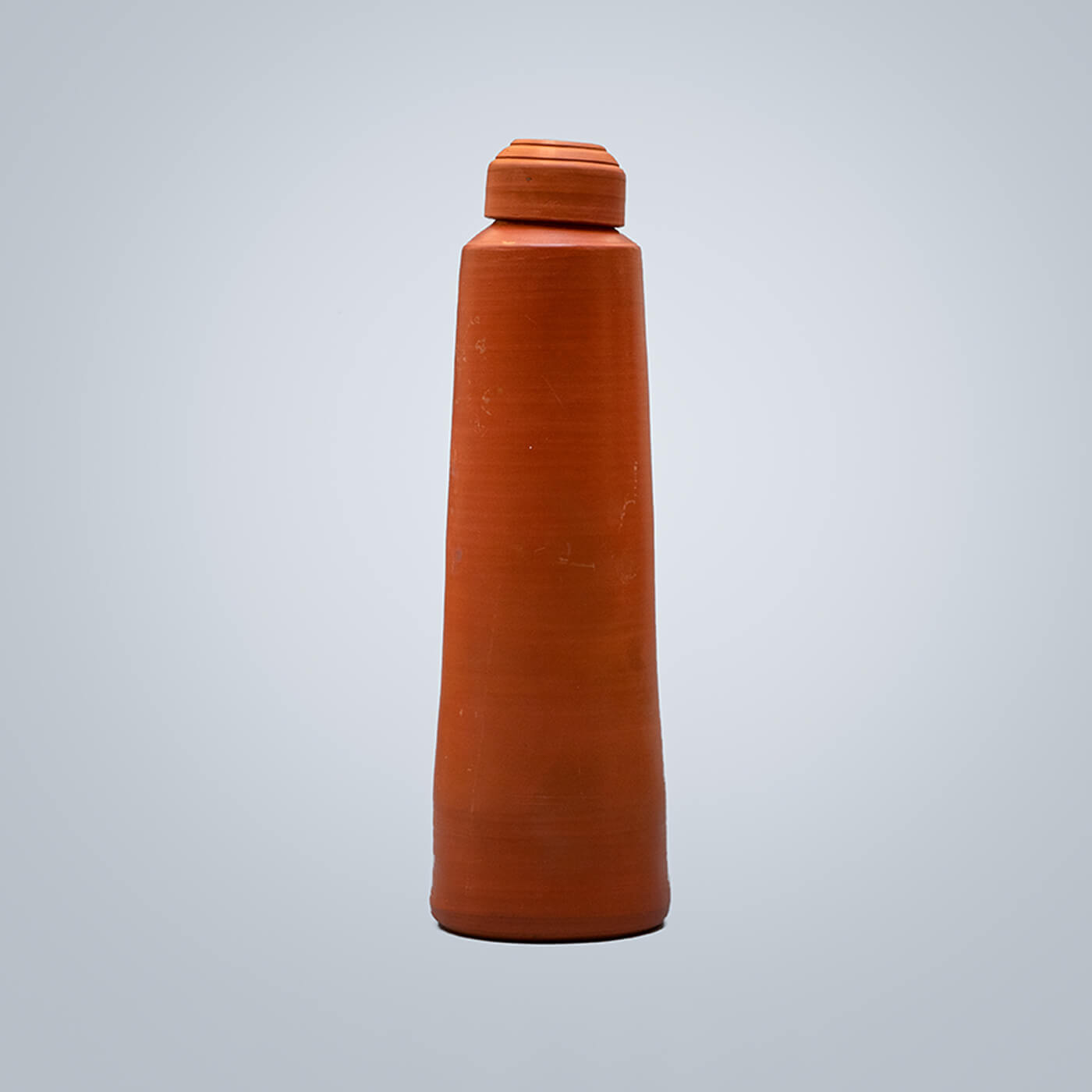 Buy Handmade Terracotta Bottle - 1 Litre Capacity Online On Zwende