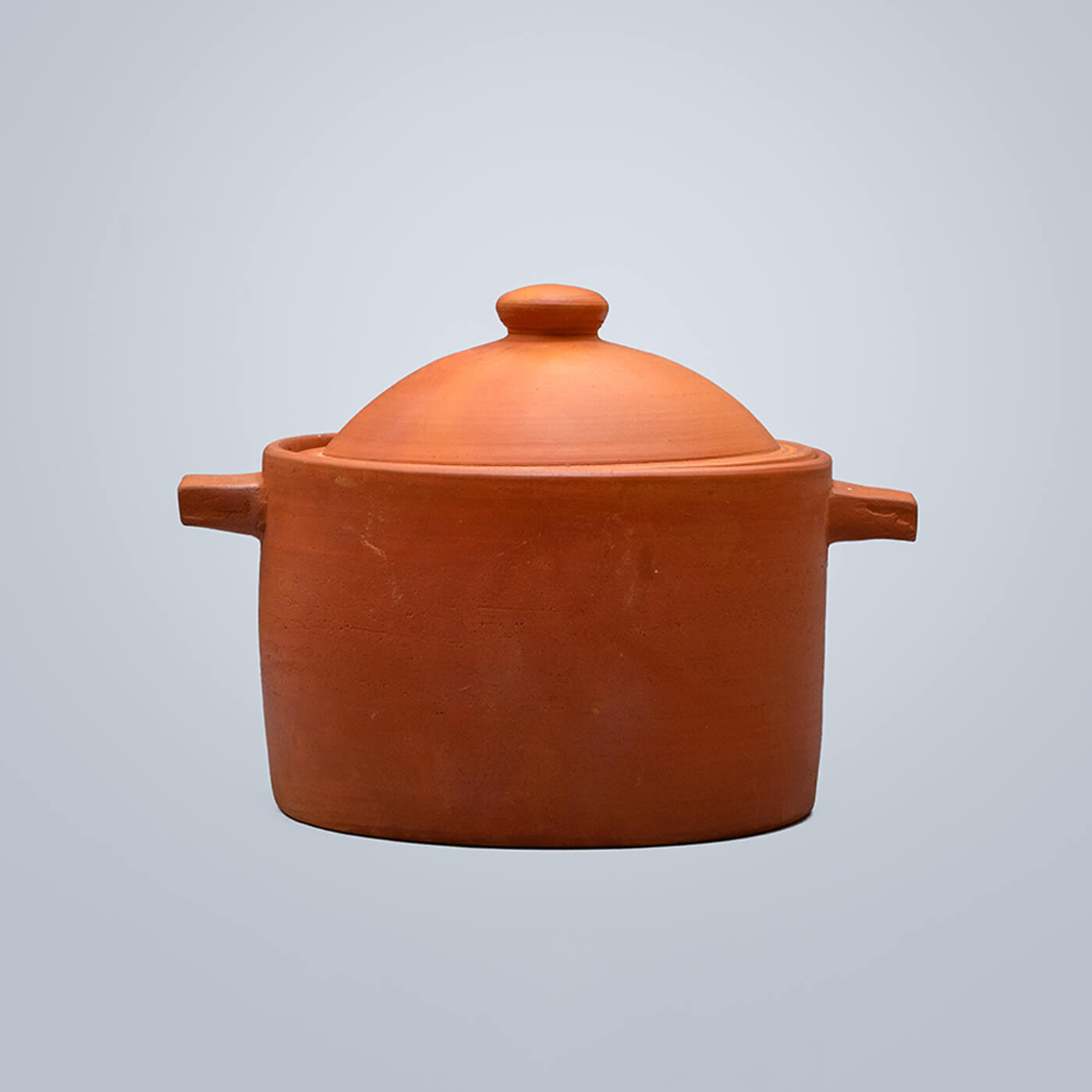 Buy Handmade Terracotta Cooking Pot with Lid Online On Zwende