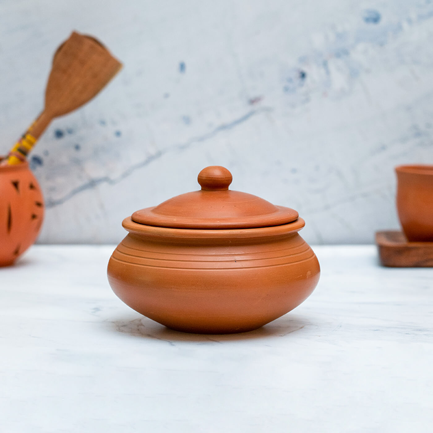 Buy Handmade Terracotta Dahi Handi Online On Zwende