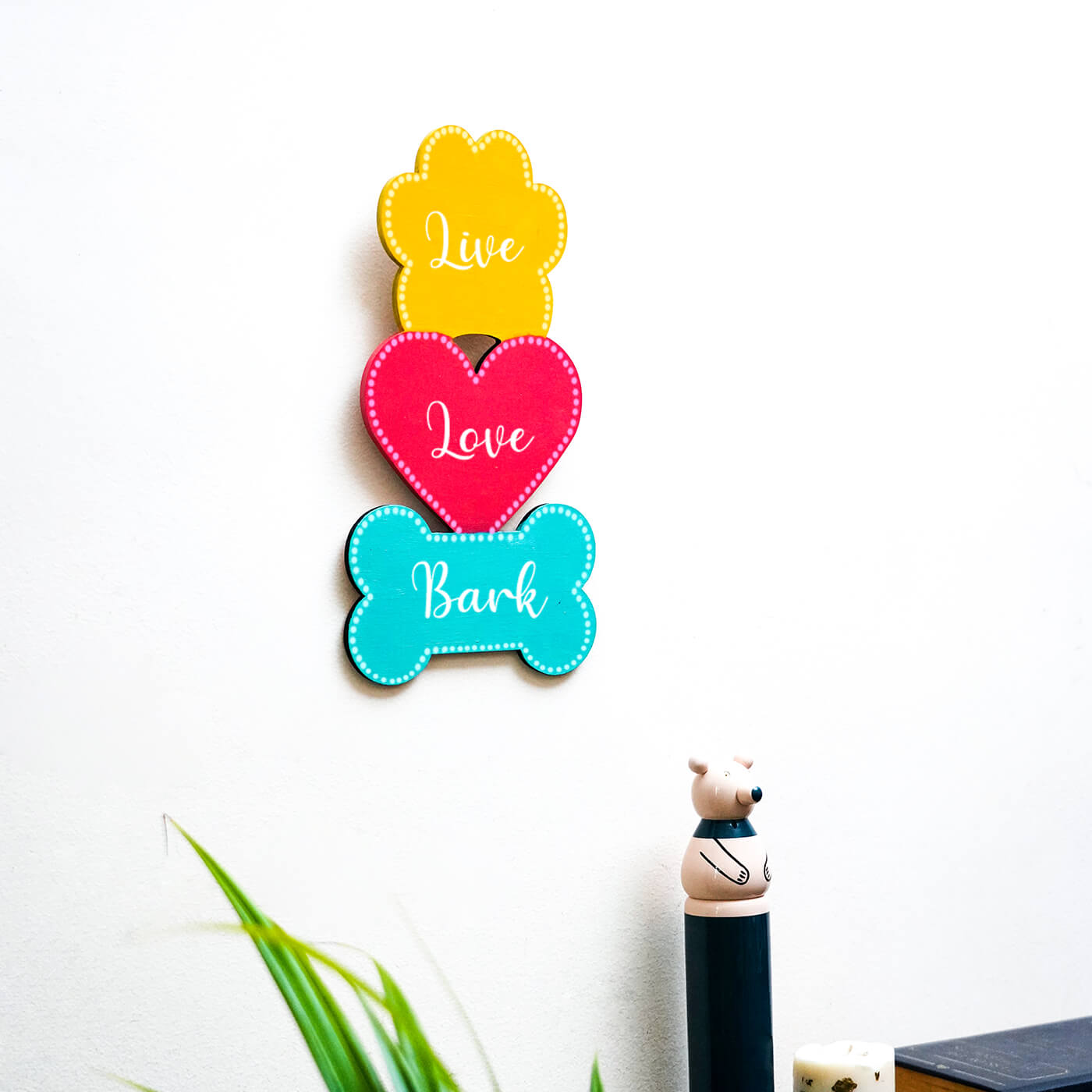 Buy Handpainted Pet Theme Wall Decor Online On Zwende
