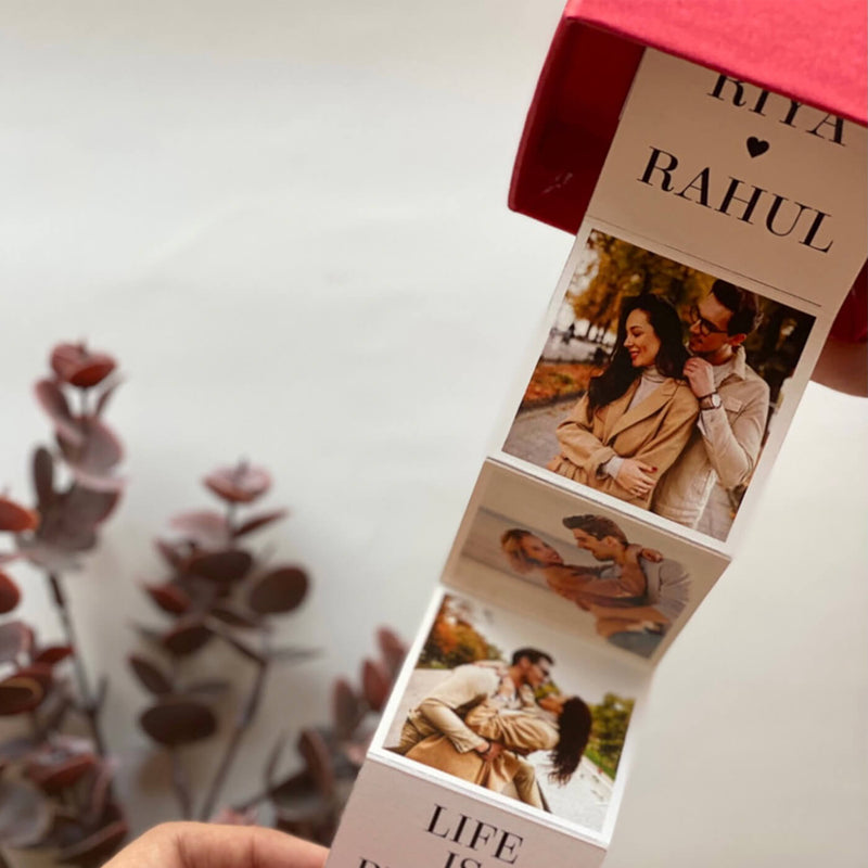 Personalized Pull Out Photo Album – Zwende