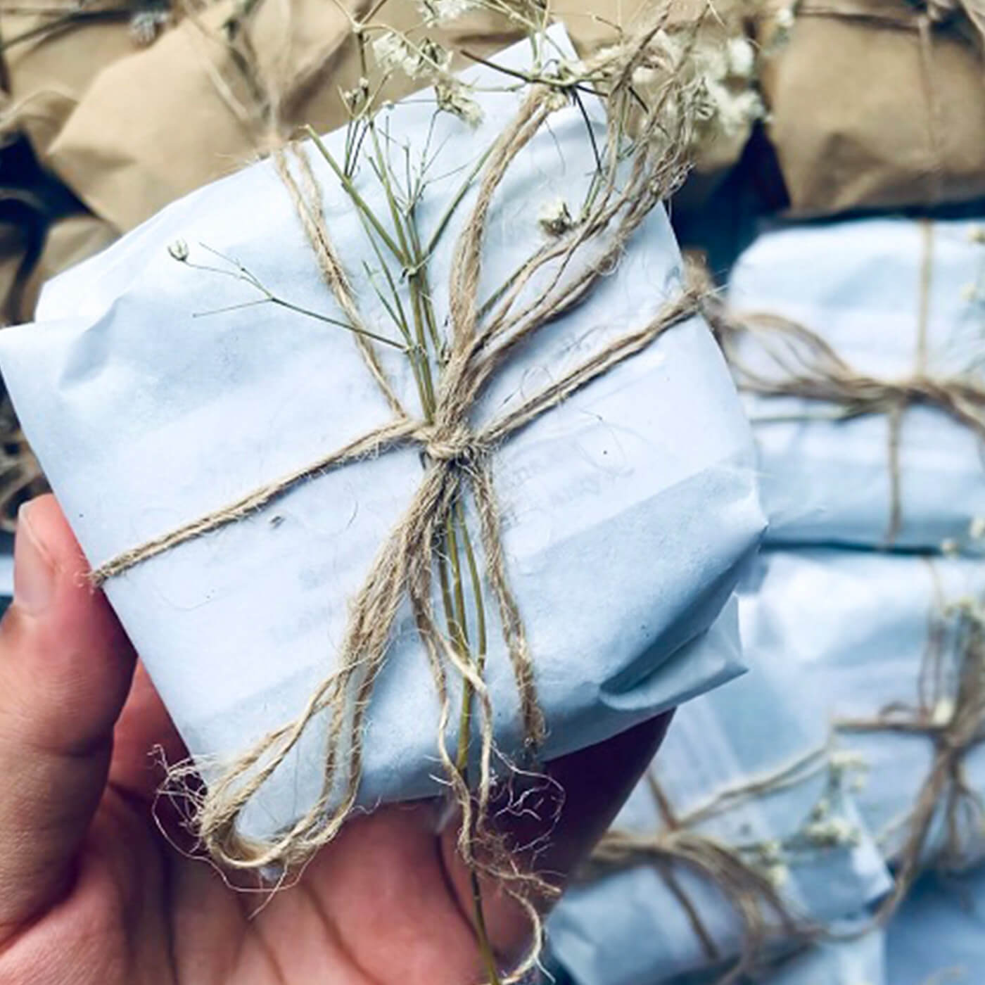 Sustainable Solid Grey Wellness Hamper - Ekatra Handmade – Zwende