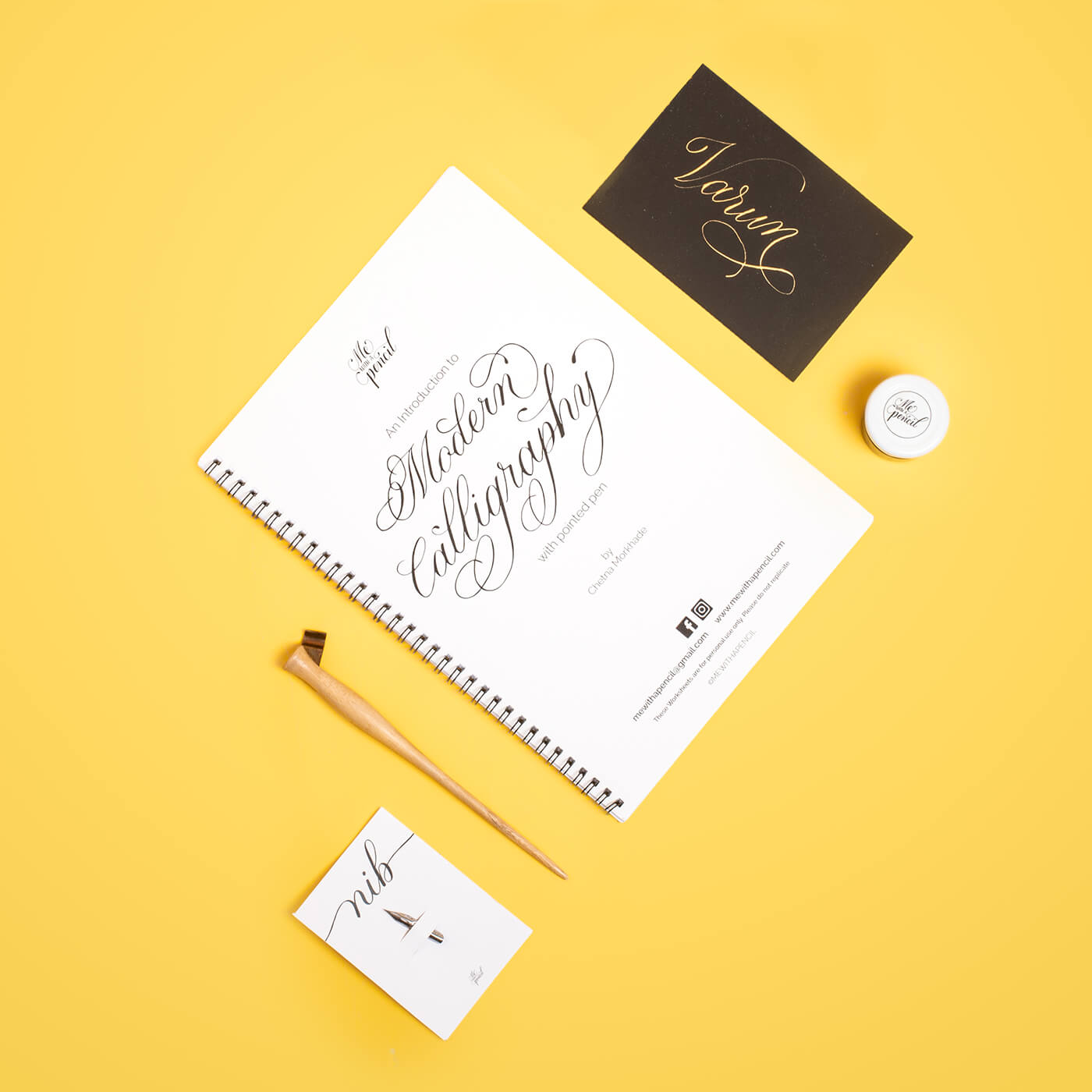 Buy Modern Calligraphy - All Inclusive DIY Kit Online On Zwende