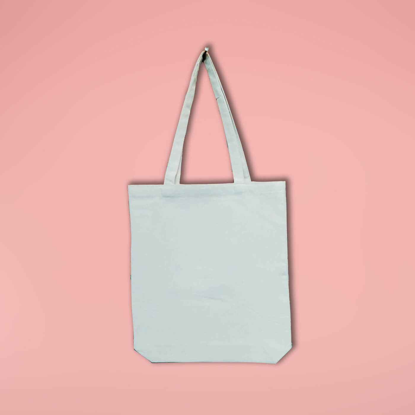 Buy Canvas Bags with Base & Shoulder Handle Plain (17 x 14 inches ...
