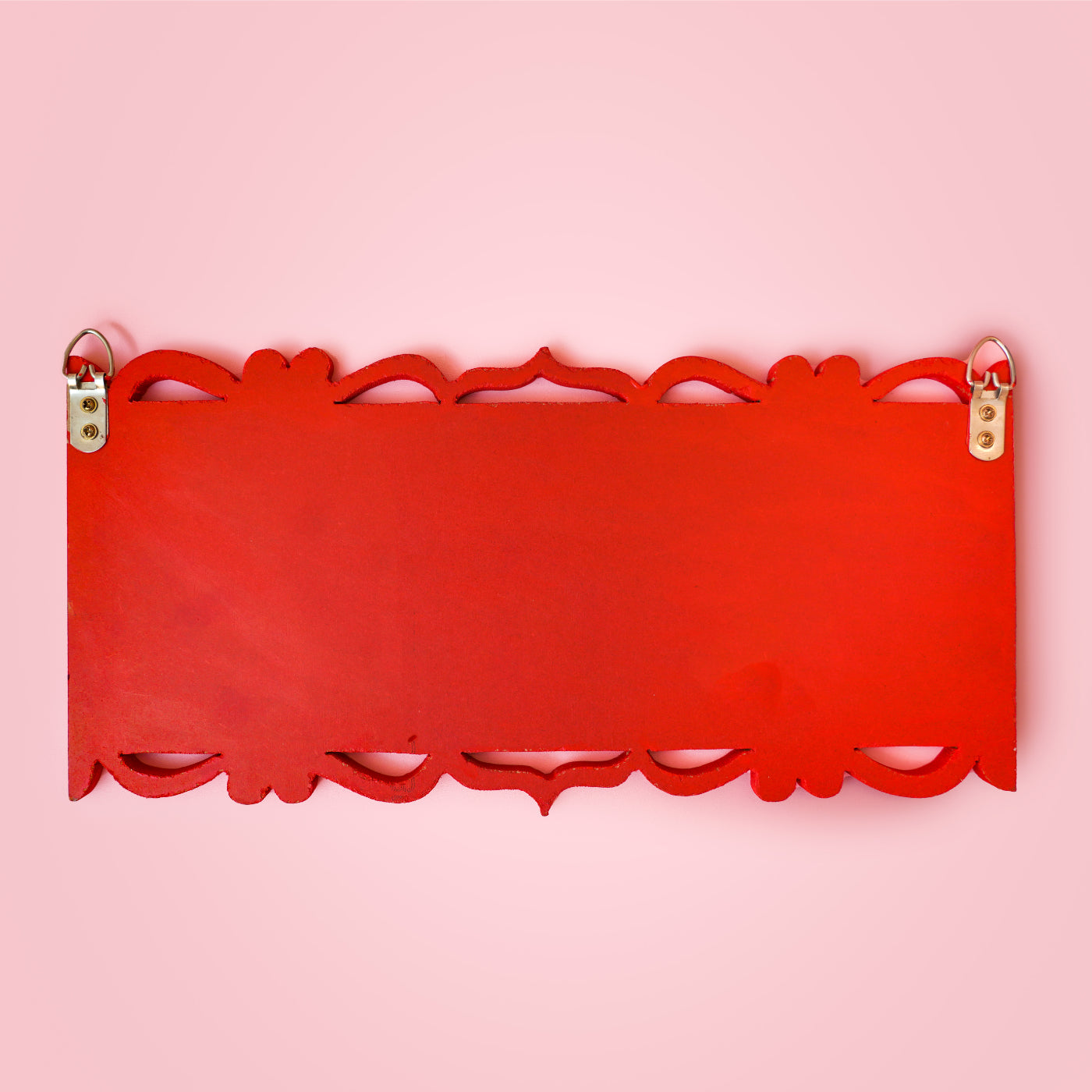 Buy Hand Painted Aipan Art Wooden Personalised Rectangular Nameplate ...