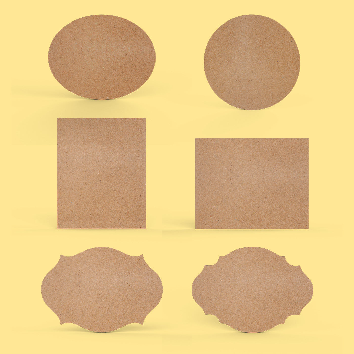 Buy Trial Pack - Assorted 8mm MDF Nameboards Online On Zwende