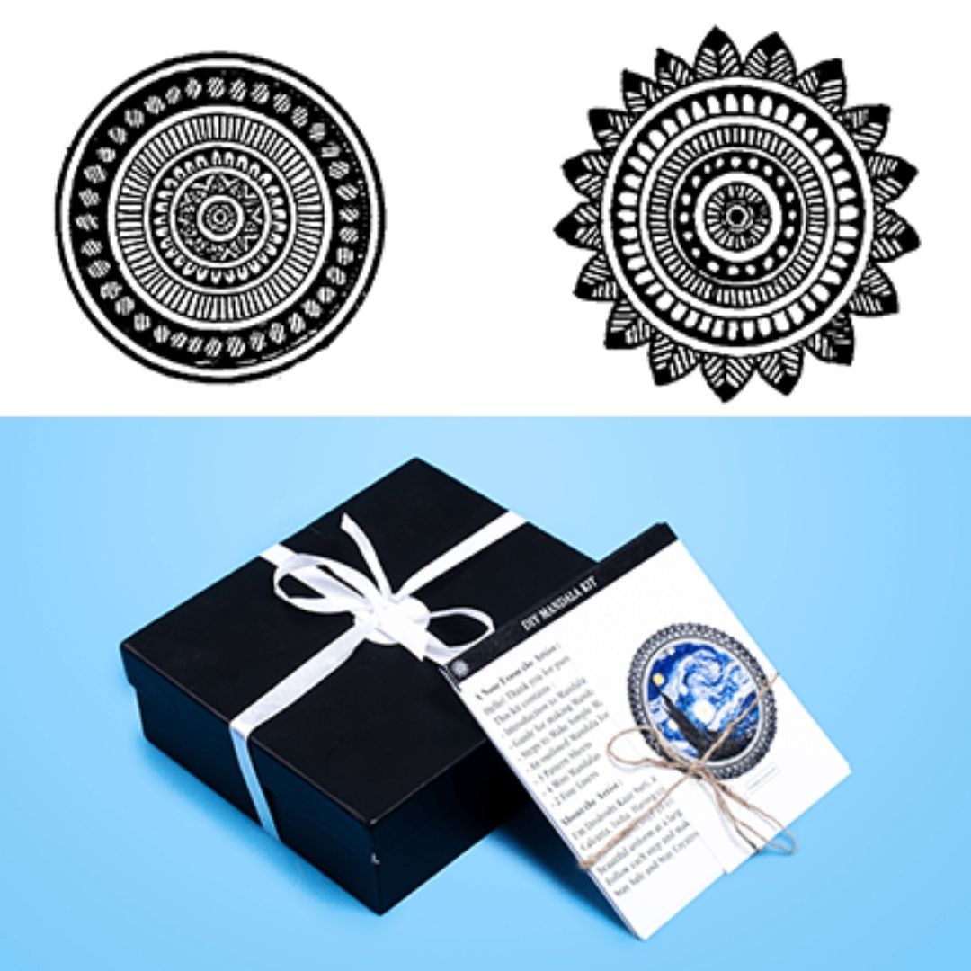 Buy Mandala Making - All Inclusive DIY Kit Online On Zwende