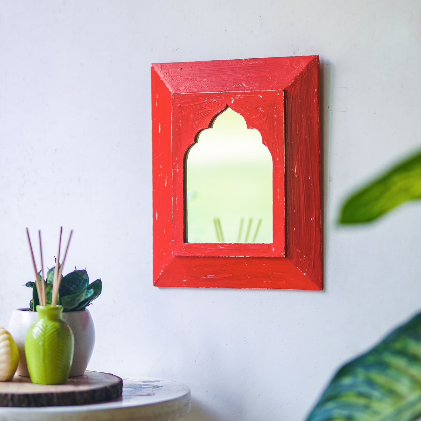 Buy Vintage Small Mughal Styled Mirror Online On Zwende