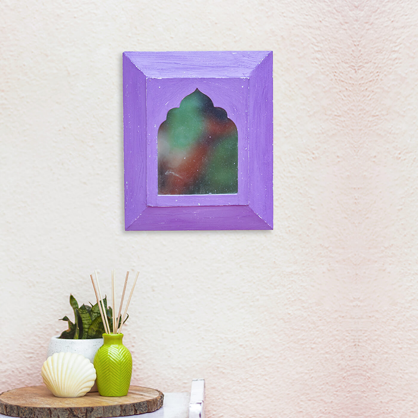 Buy Vintage Small Mughal Styled Mirror Online On Zwende