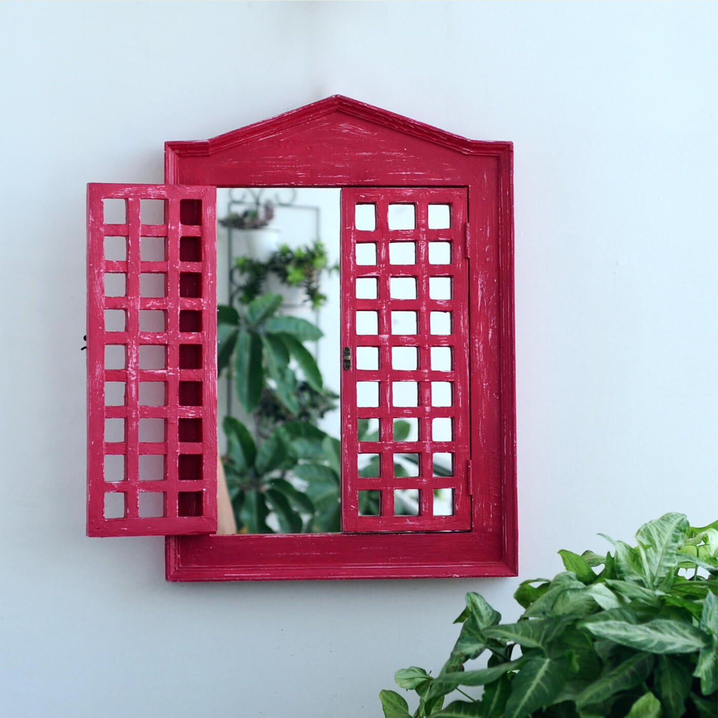 Buy Small Classic French Window Mirror Online On Zwende