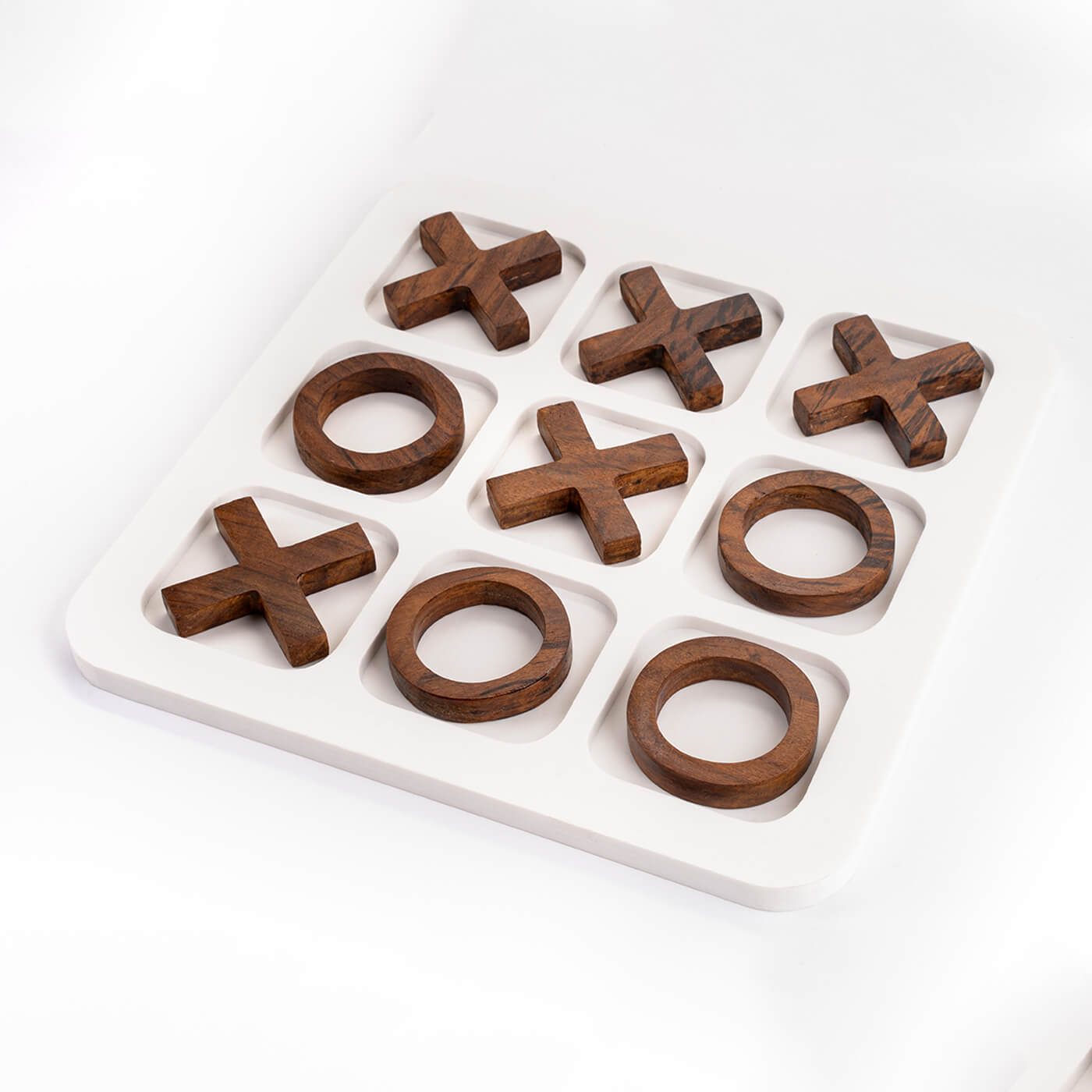 Buy Banjo Handmade Marble And Sheesham Wood Tic Tac Toe Online On Zwende
