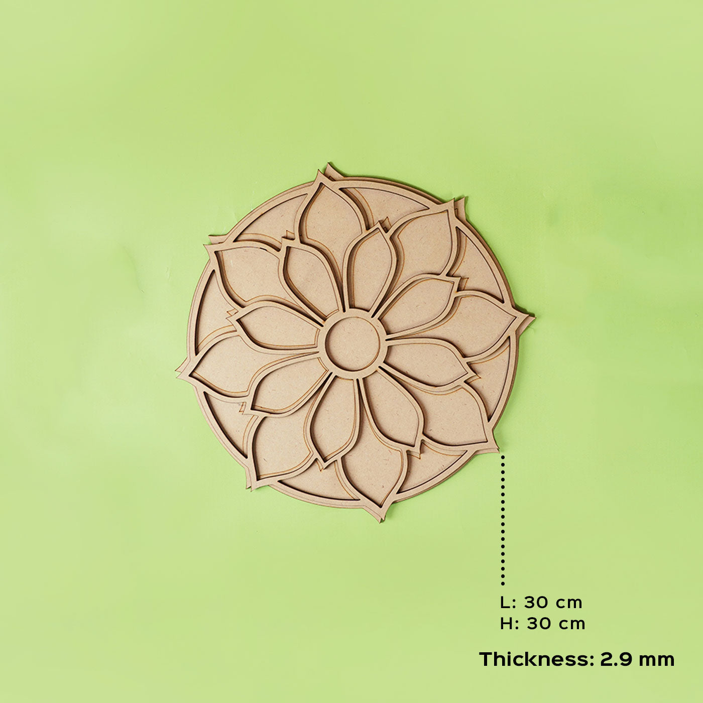 Buy Colourful MDF DIY Festive Rangoli Kit Online On Zwende