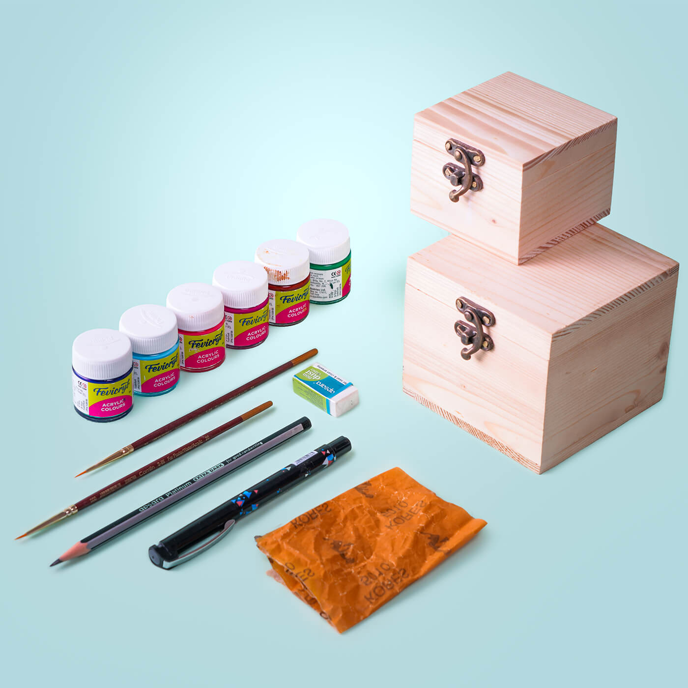 Buy Madhubani Box Painting - All Inclusive DIY Kit Online On Zwende