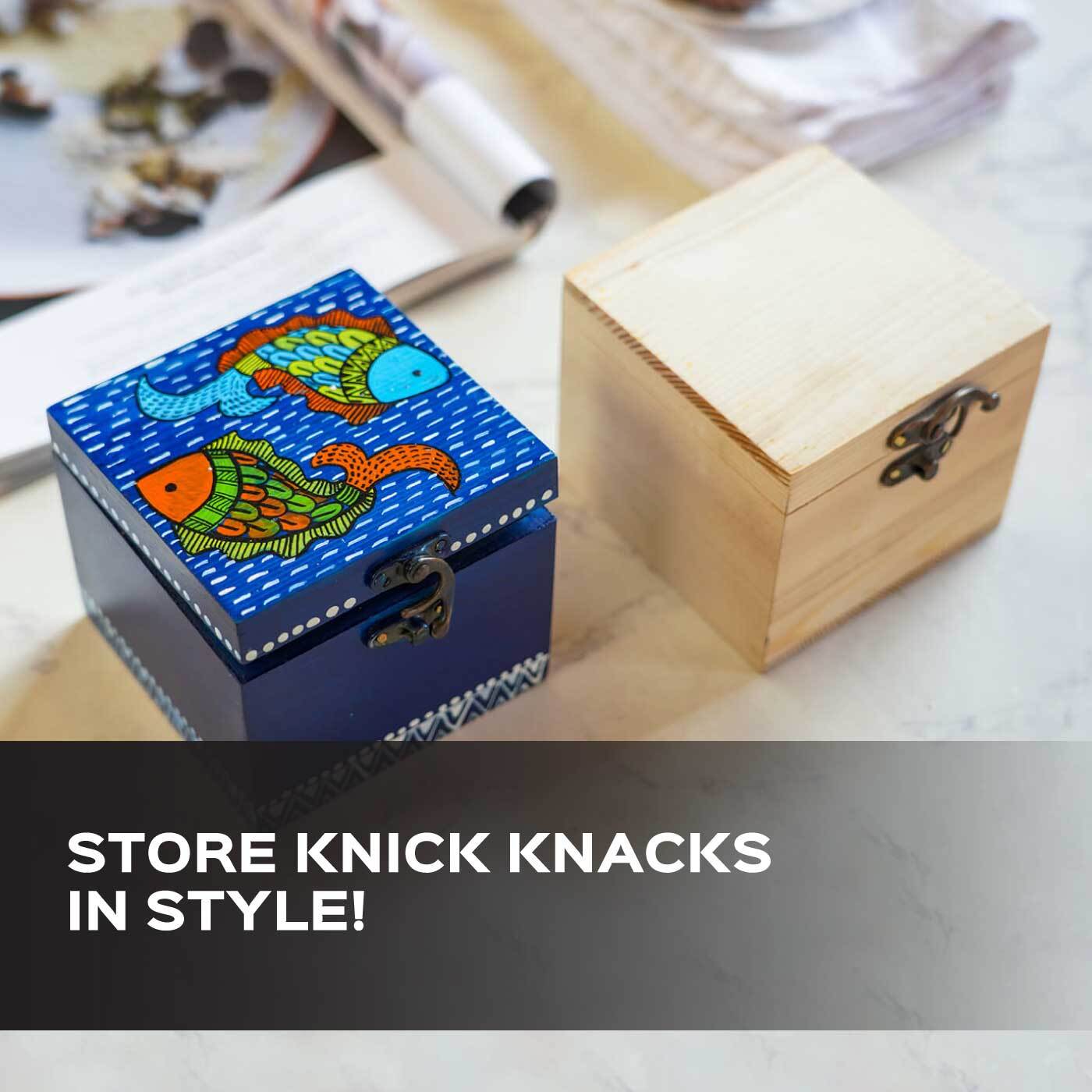 Buy Madhubani Box Painting - All Inclusive DIY Kit Online On Zwende