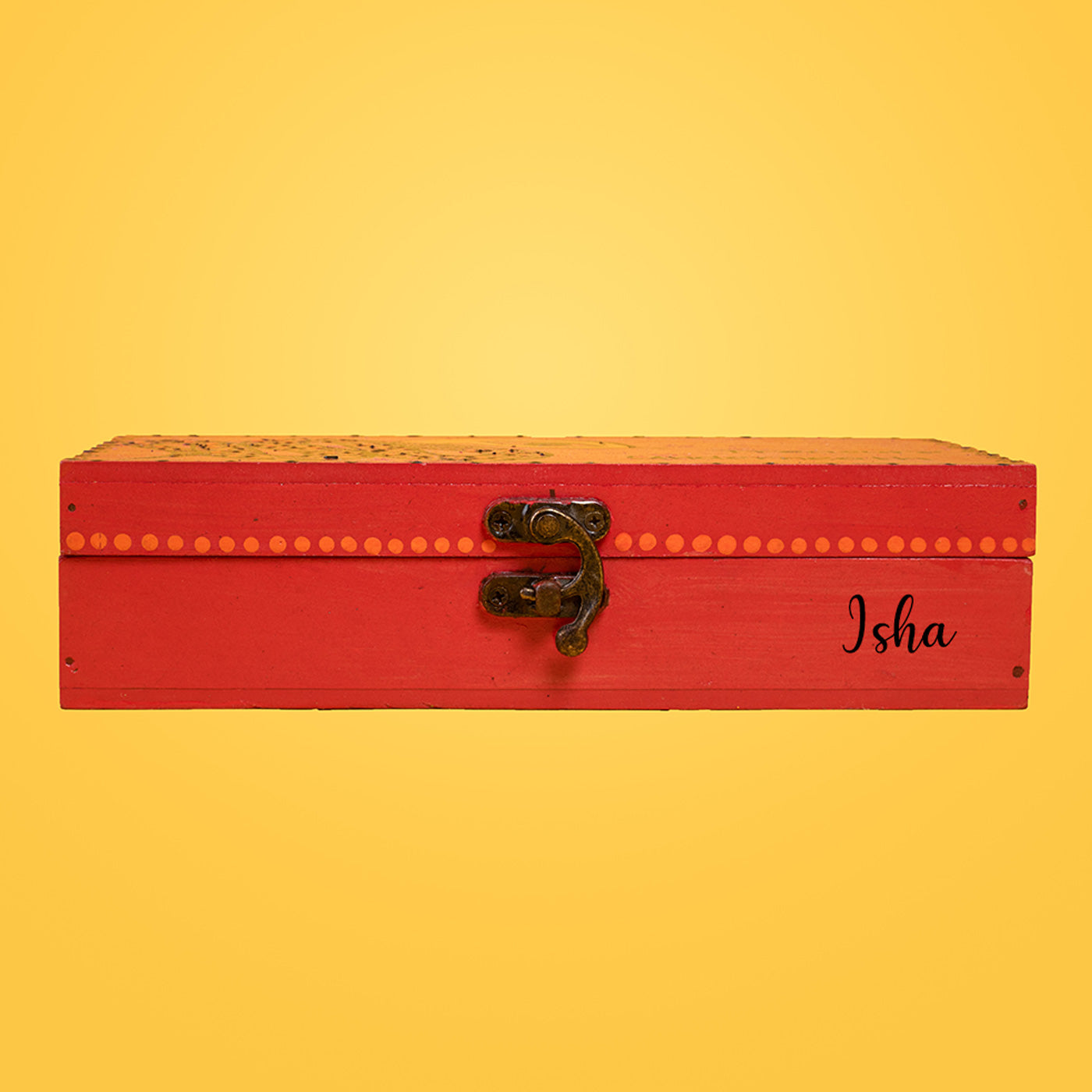 Buy Trinket Box with Snake - Orange Online On Zwende