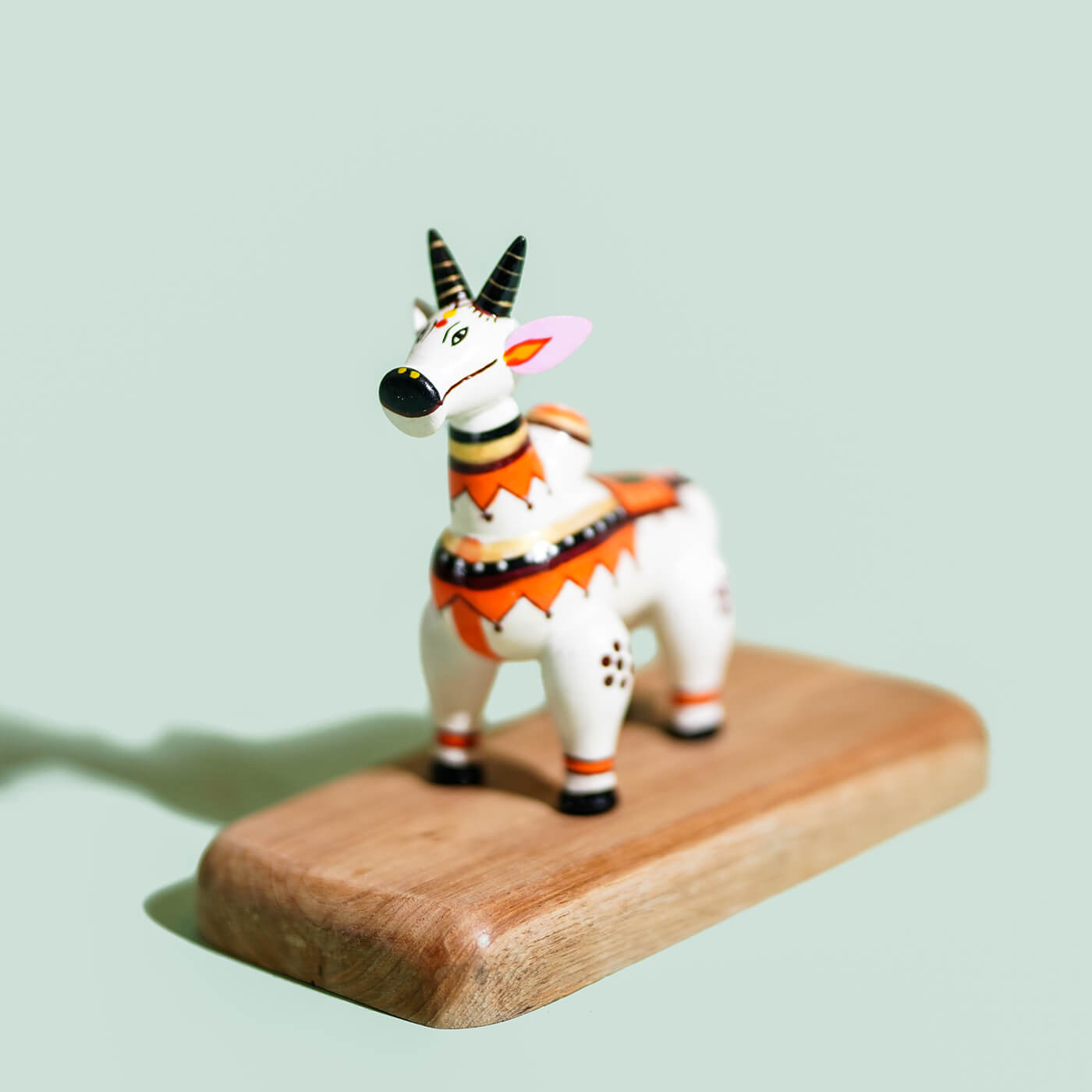 Buy Basava Cow Channapatna Toy Online On Zwende