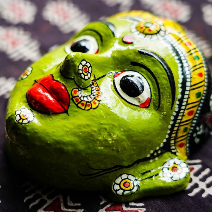 Buy Cheriyal Mask DIY Kit Online On Zwende