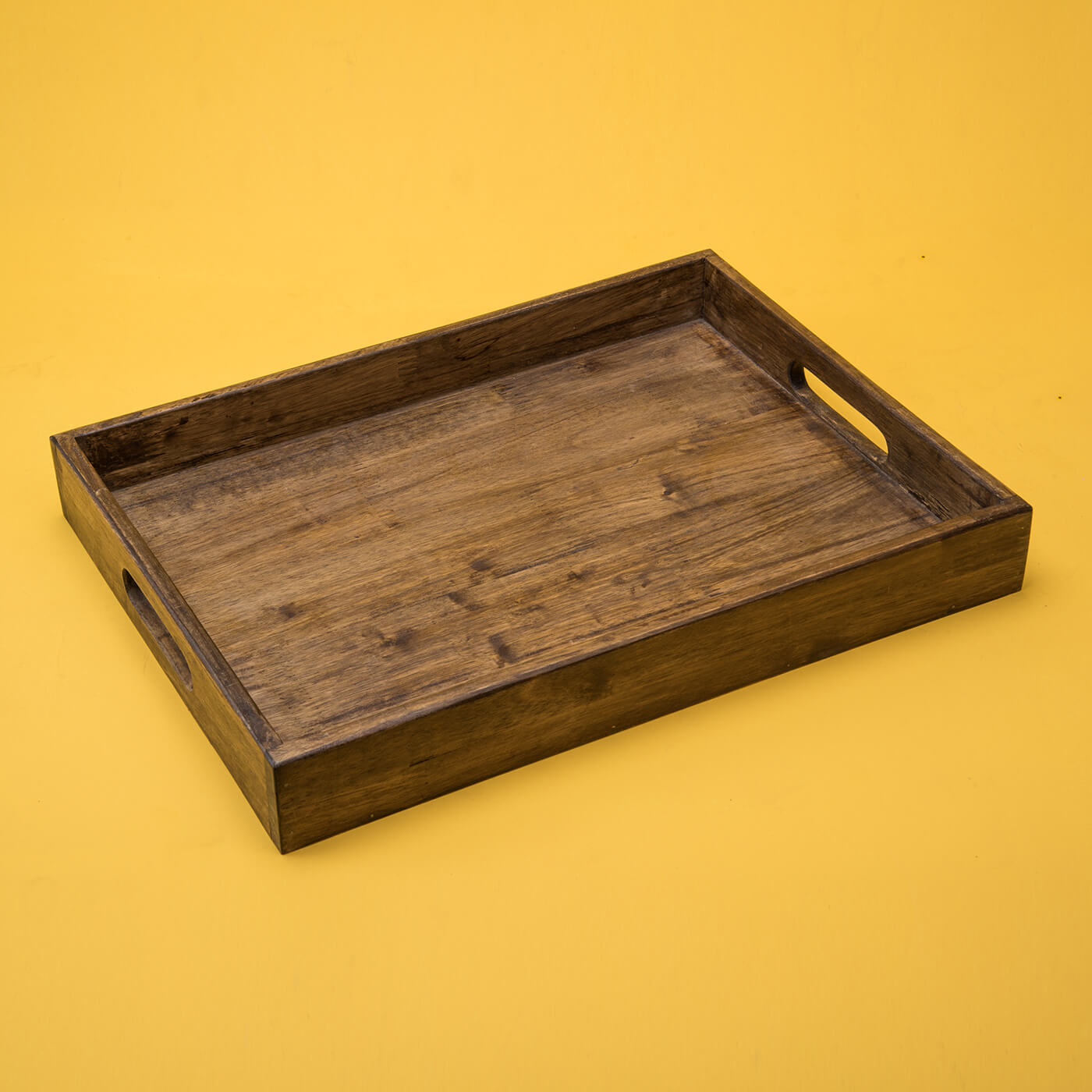 Handcrafted Teak Tray - Large – Zwende