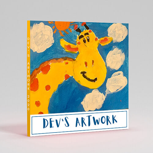 Buy Personalized Art Memory Book for Kids Online On Zwende