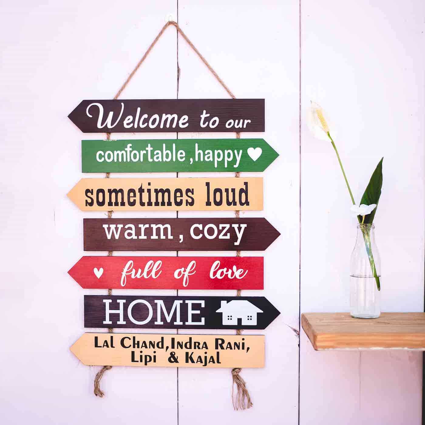 Buy Welcome Board Online On Zwende